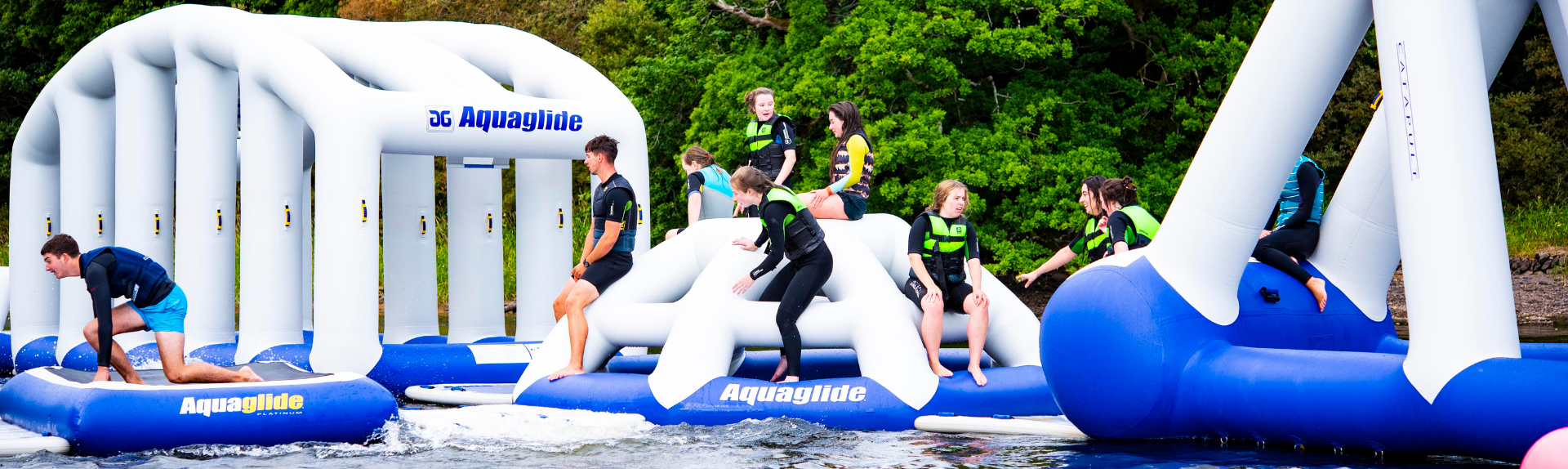 Water Park Ireland | Ballyhass Aqua Park Cork | Outdoor Soft Play